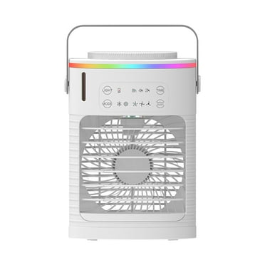 Be Home Portable Air Conditioner Fan, Dual Water Tanks, Mini Desk AC, 3 ...