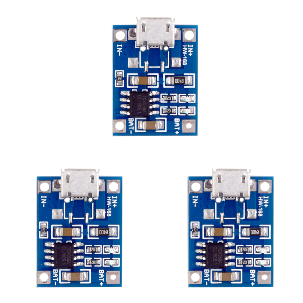 Módulo Carga Batería 1A Panel Cargador Portátil Micro USB (1 Unidad ...