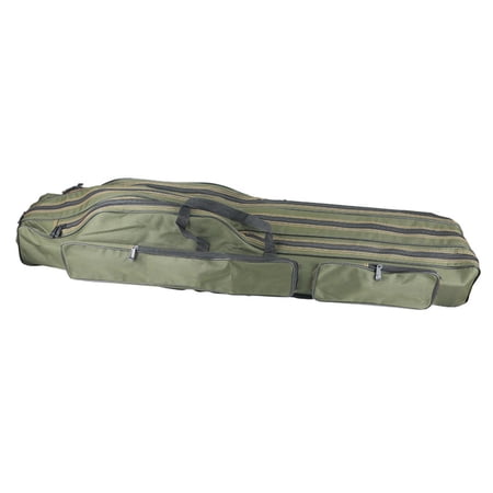 2 Layer Folding Fishing Tackle Folding Fishing Bag Bag Fishing Rod Reel ...