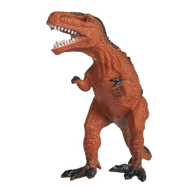 Adventure Force 6 Inch Red Plastic T-Rex Dinosaur Toy - Walmart.com ...