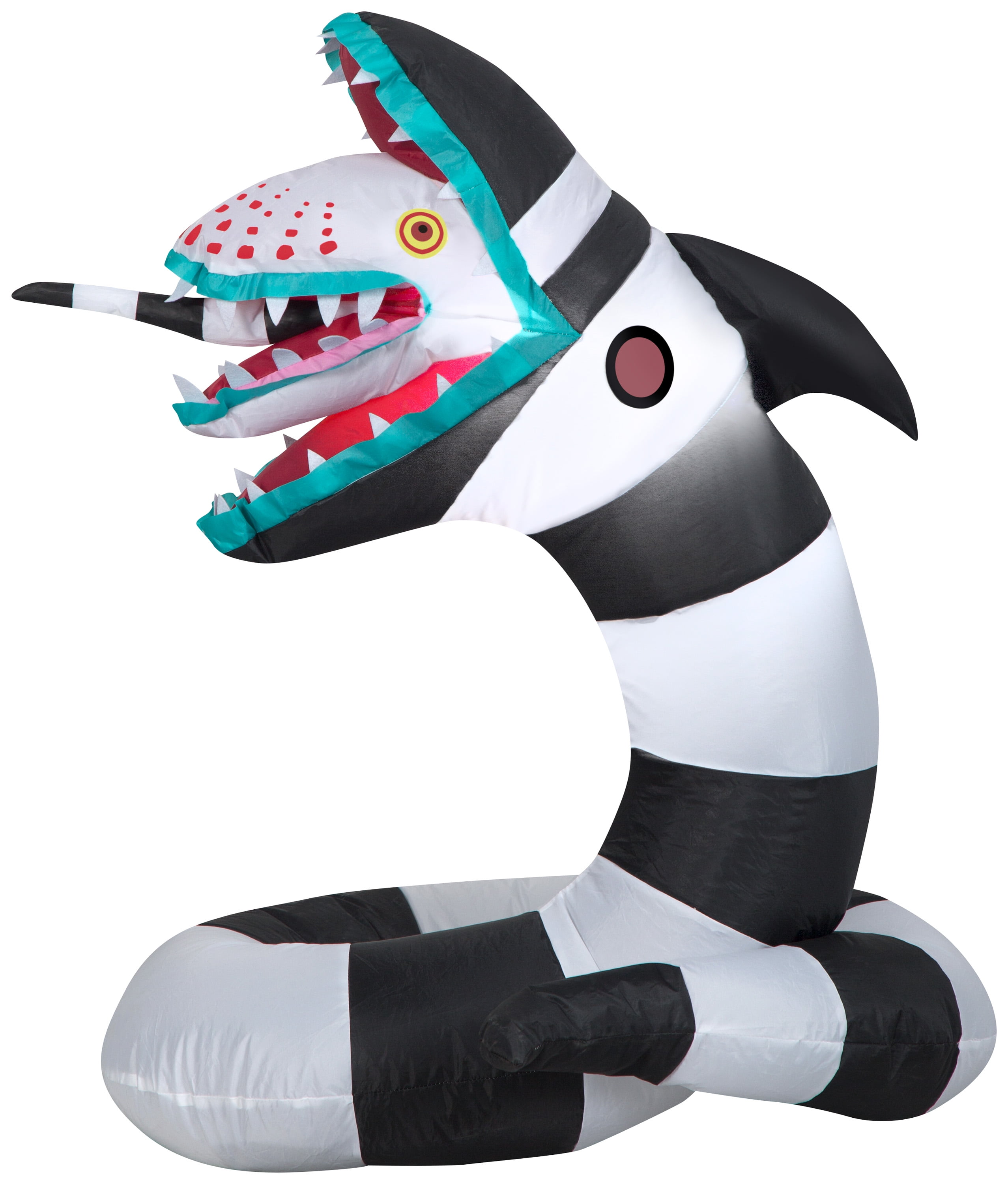 Gemmy Airblown Inflatable Beetlejuice Sandworm, 3 ft Tall, Multicolored ...