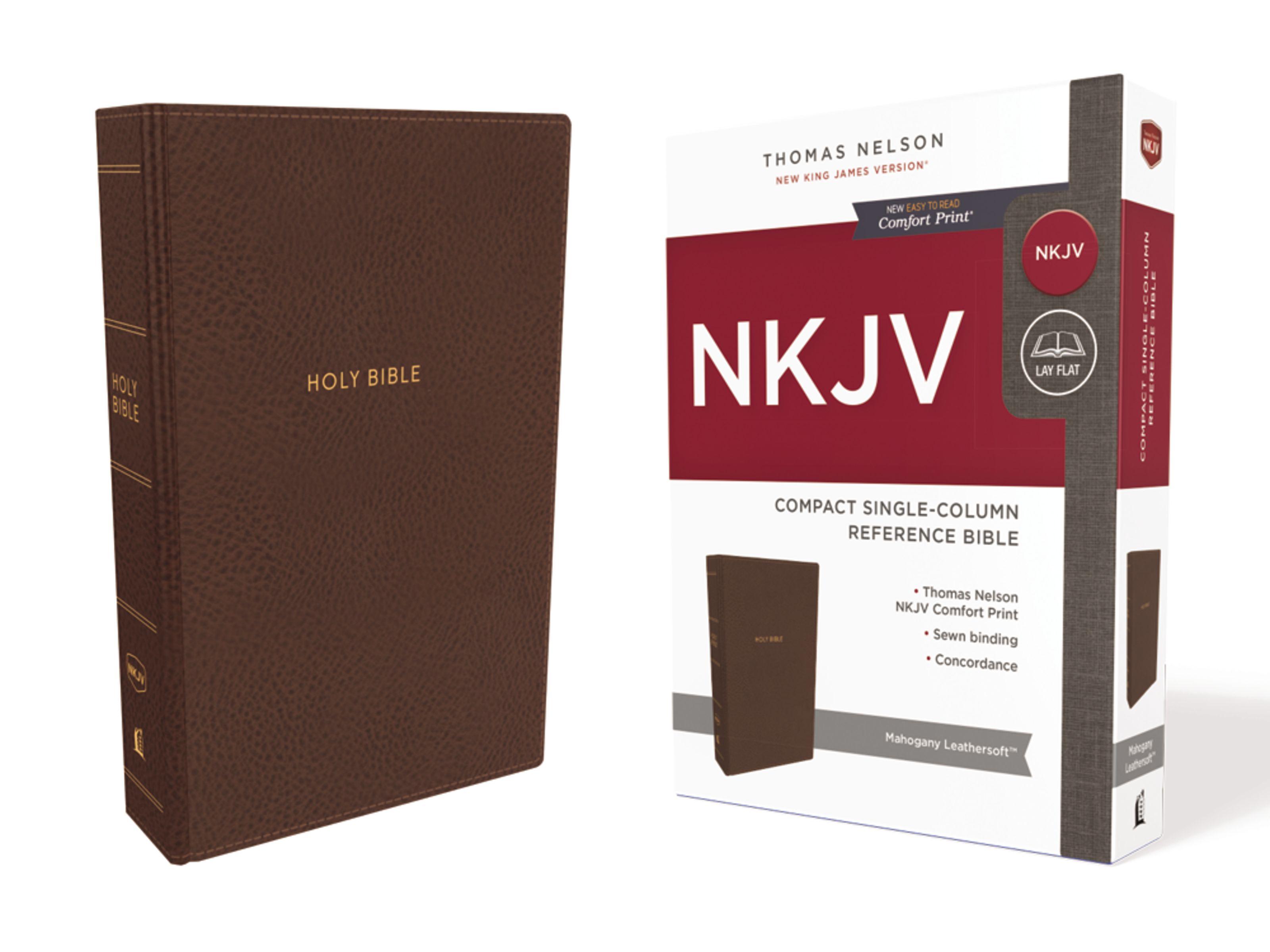 nkjv-compact-single-column-reference-bible-imitation-leather-brown