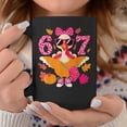 7 Thanksgiving Leopard Bow Turkey Six Seven Meme Coffee Mugs - Walmart.com