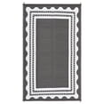Waterproof Outdoor Rug 8x10 for Patio, Reversible Modern Area Rug ...