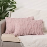 Unique Bargains Short Plush Solid Living Room Decorative Pillow Covers ...