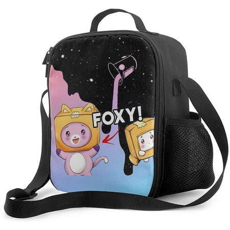 School Reusable Lunch Bag Lanky-Box Lunch Box With Zipper For Child ...