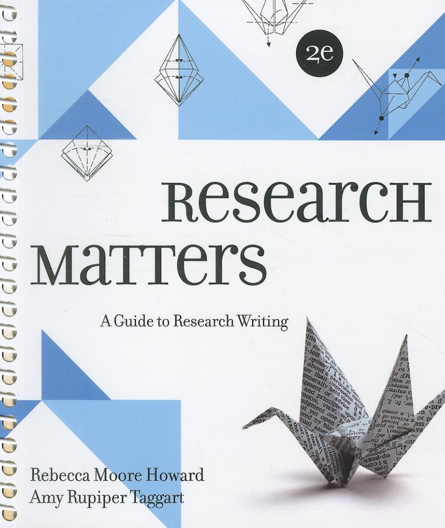 Research Matters: A Guide to Research Writing (Other) - Walmart.com