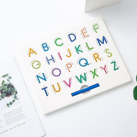 Kids Magnetic Alphabet Board, A to Z (Uppercase/Lowercase) Alphabet ...