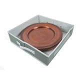 DII Large Plate Storage Bin with Separators for Protecting or ...