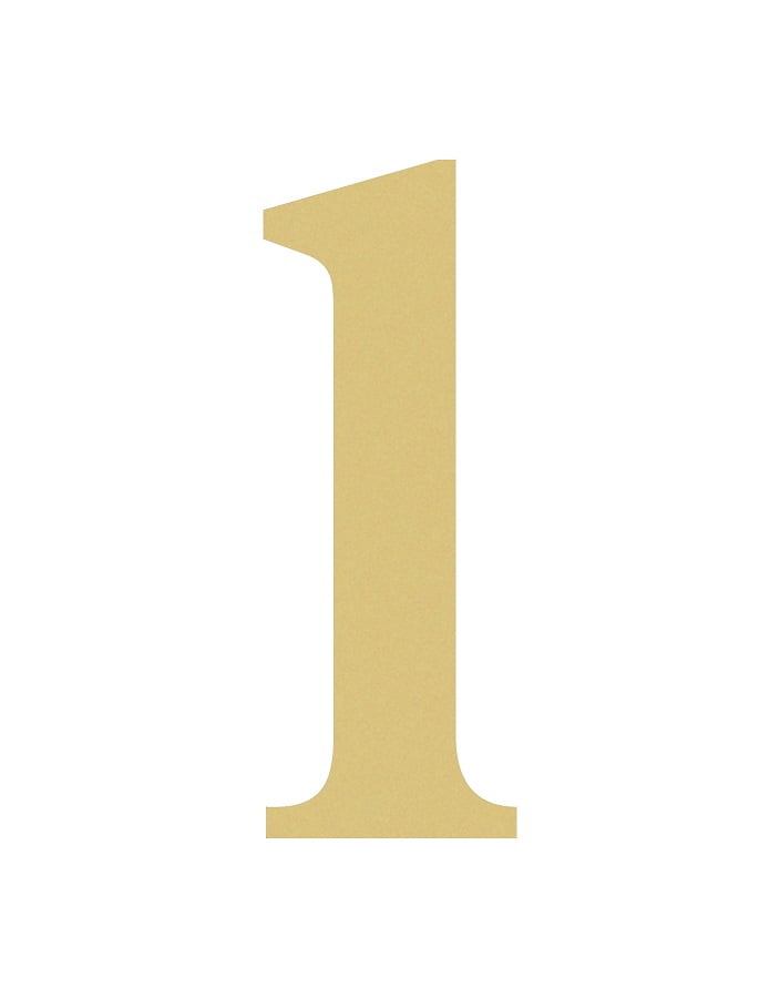 6 X 1 8 Times Lowercase L Unfinished Wood Letter Build A Cross