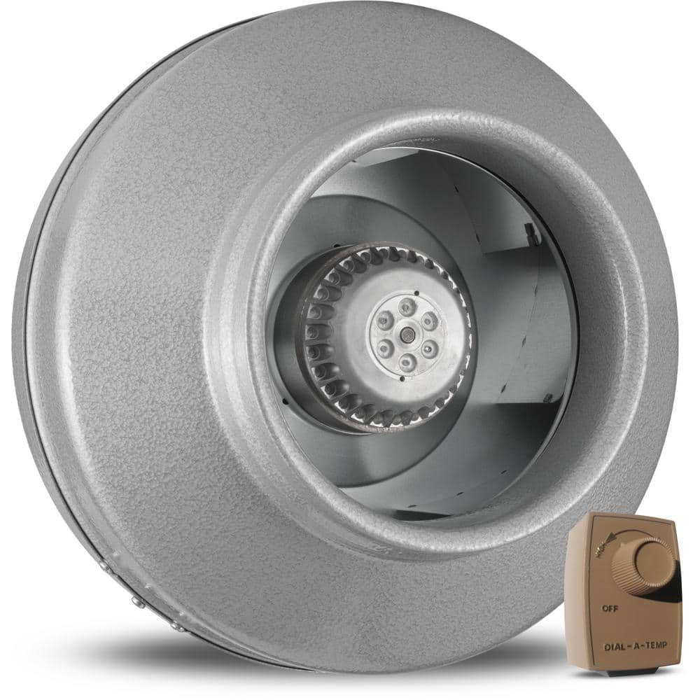 Power Fan VTX800L In-Line Duct Blower with Dial-A-Temp Kit - Walmart.com