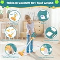 Children's Toy Vacuum Cleaner Set, Real Suction & Cleaning Sounds ...