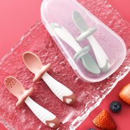 ZoLi FORK & SPOON Set, Pink - Walmart.com