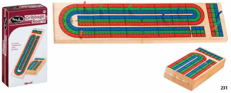 Triple Track Cribbage Board - Walmart.com