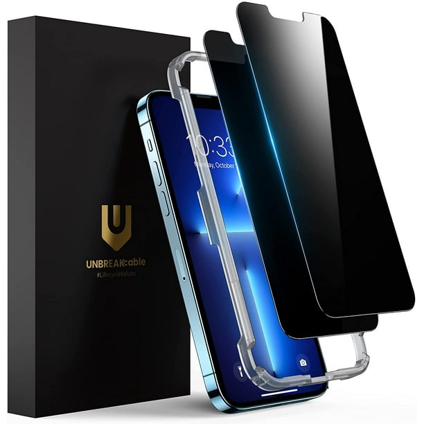 UNBREAKcable Shatterproof Tempered Glass Privacy Screen Protector for ...