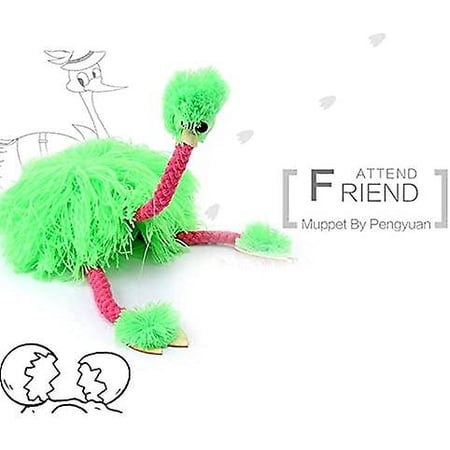 Ostrich Marionette Toy, Hand Made Ostrich Marionette Puppets String ...