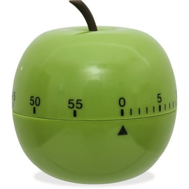 School Smart Apple Shaped Timer with Bell, 60 Minutes - Walmart.com