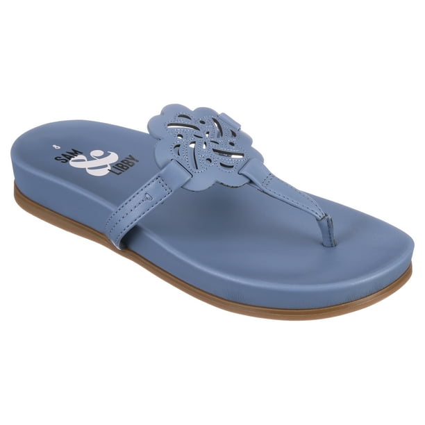 Sam & Libby Women's Alexandra Thong Sandal - Walmart.com