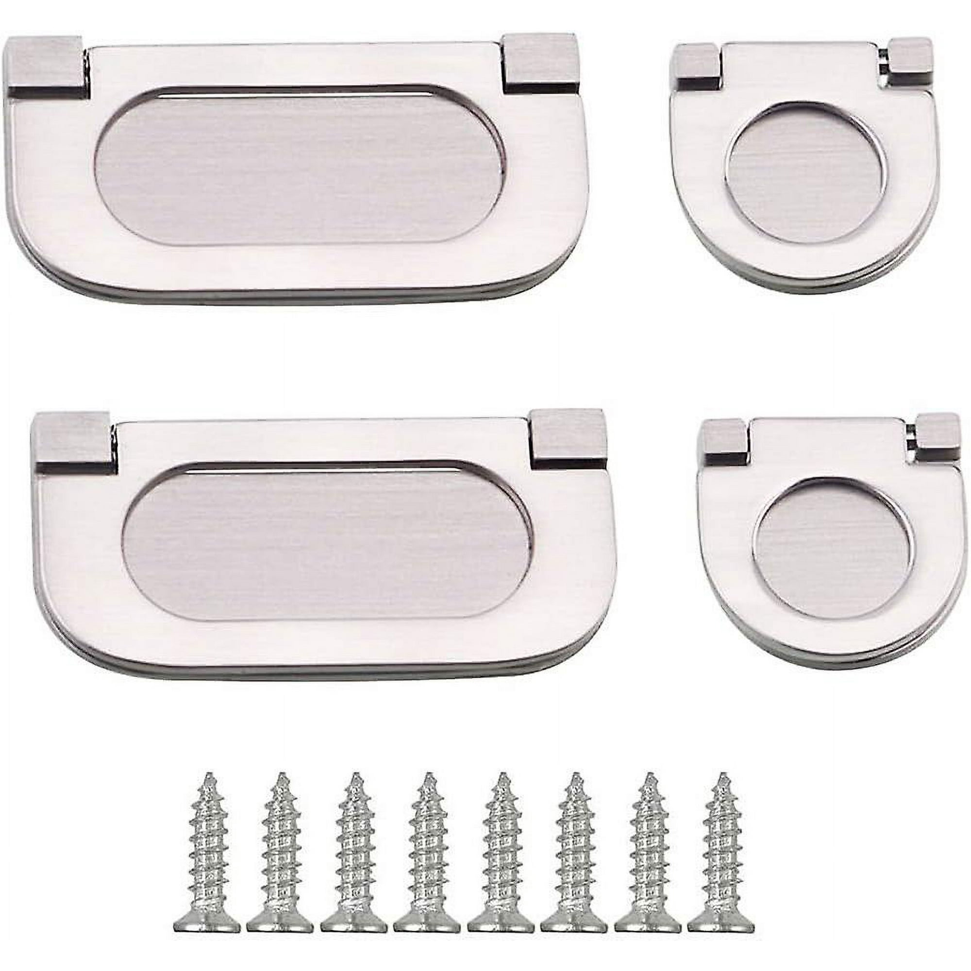 Click here for Languo 4 Pieces Invisible Handles Drawer Handle Re... prices