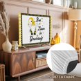Bee Lieve TV Dust Cover 75 Inch, In Yourself Gnomes Sunflower Yellow ...