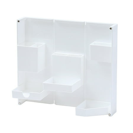 Wweixi Pencil Case Foldable Cosmetics Storage Box Plastic Plastic ...