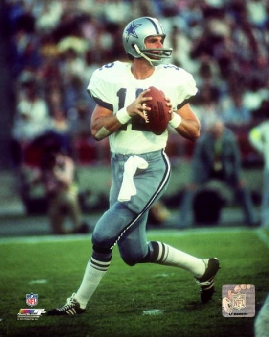 Roger Staubach 1979 Nfc Playoffs Rams At Cowboys Nfl Football Players ...
