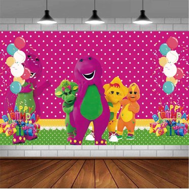 Barney and Friends Backdrop Banner Party Supplies Background for ...