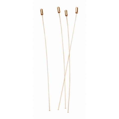 Hat Pins - Gold - 6 inch - 12 pieces - Walmart.com