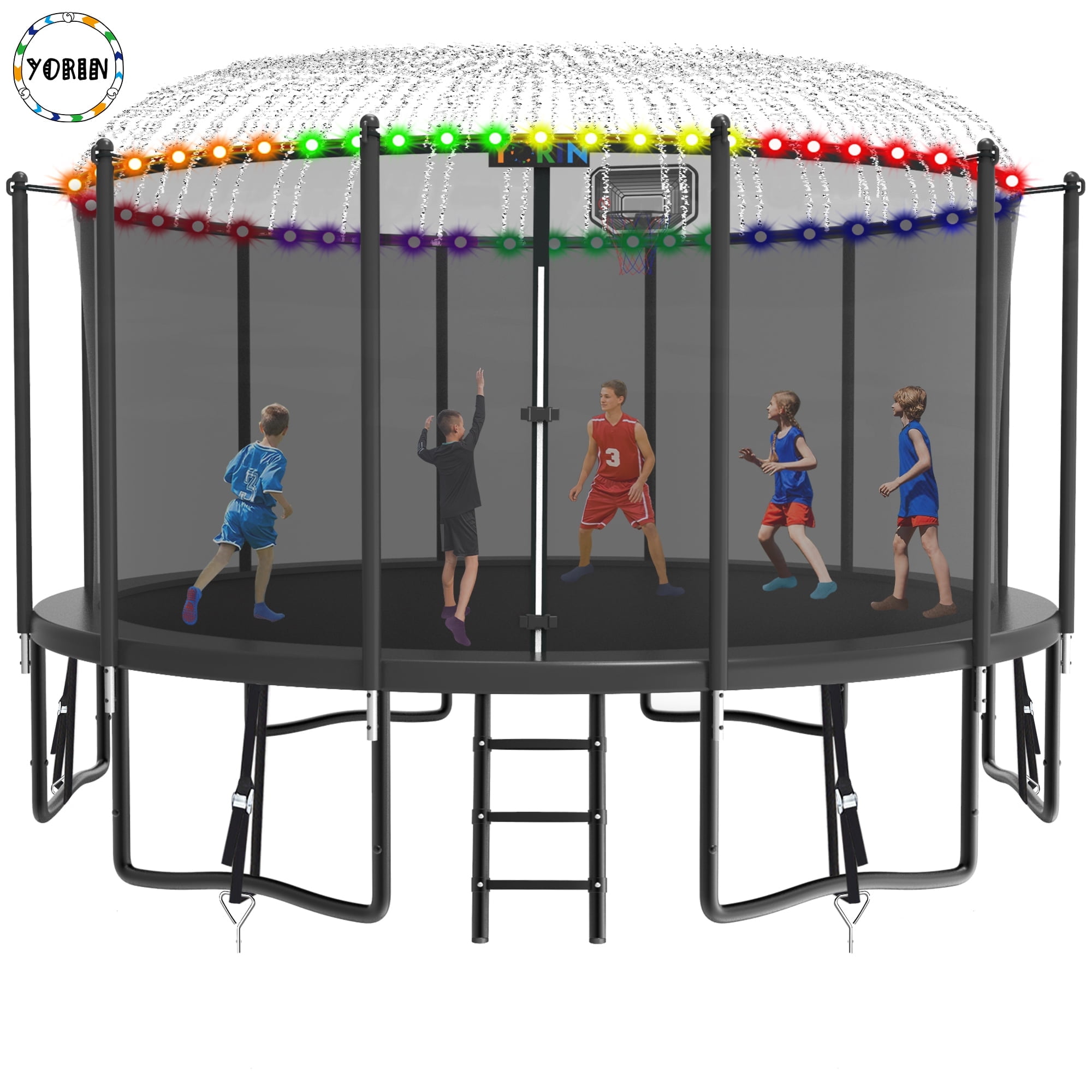 Click here for Yorin Trampoline  16ft Trampoline For 8-9 Kids Adu... prices