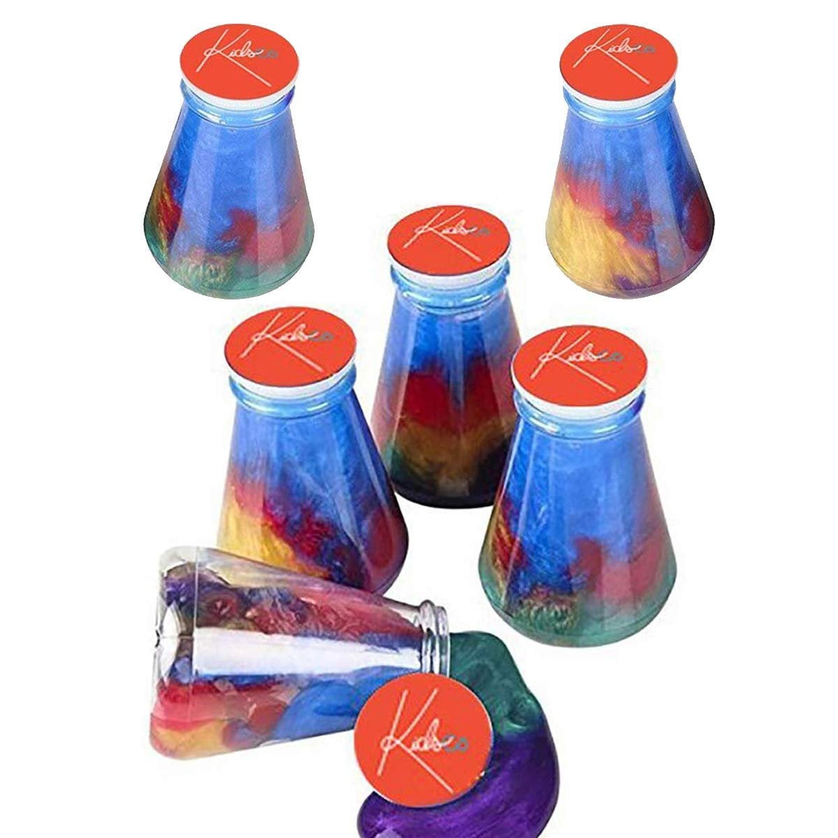 Kicko Marbled Slime - Putty Cups - Pack of 6 - Gooey Slimy Feeling ... Kicko Marbled Slime - Putty Cups - Pack of 6 - Gooey Slimy Feeling ...