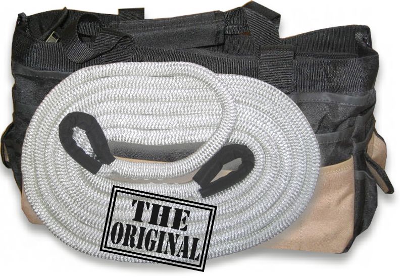 The "Original Aussie" SNATCH ROPE - 1 inch X 30 ft with Heavy-Duty ...