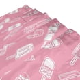 Bath Curtain & 72x72in Non-Slip Bath Mat Set 12-Grommet Shower Curtain ...