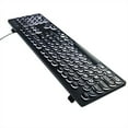 lanema Large Font Print USB LED Backlit Keyboards 104Keys Full Size ...