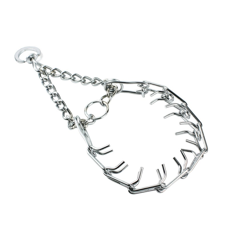 Pet Collar, Dog Detachable Prong Training Stimulating Metal Collar ...