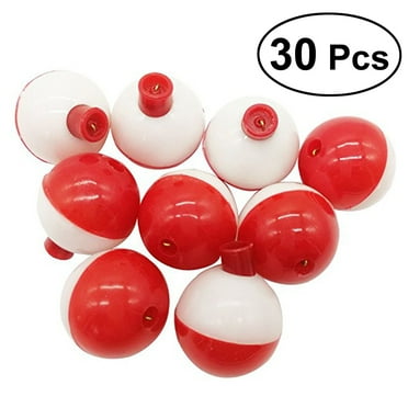 South Bend Red/White Push Button Float (2-1/2", 2 Pack) - Walmart.com