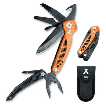 FLISSA 16-in-1 Stainless Steel Multi Tool, EDC Multitool with Pocket ...