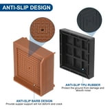 Unique Bargains Furniture Risers Bed Square Bed Risers Adjustable Couch ...