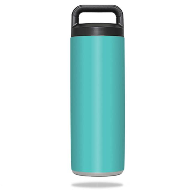 MightySkins YERABOT18-Solid Turquoise Skin for Yeti Rambler 18 oz ...