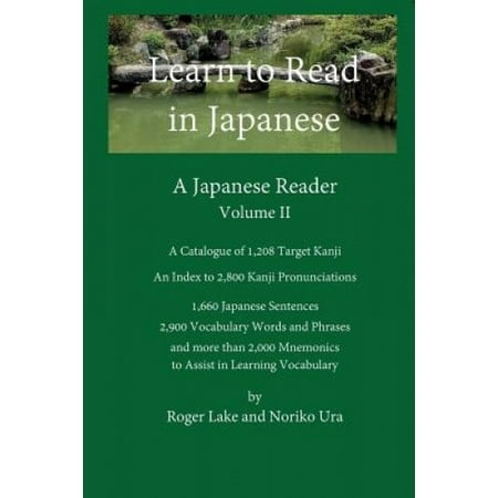 Learn to Read in Japanese, Volume II: A Japanese Reader | Walmart Canada