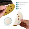 100-PACK 5 inch Sanding Discs 8-Hole Hook Loop for Orbital Sander Paper ...