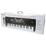 Memorex Electric 54-Key Piano Keyboard with Microphone, MKEYB2020 ...