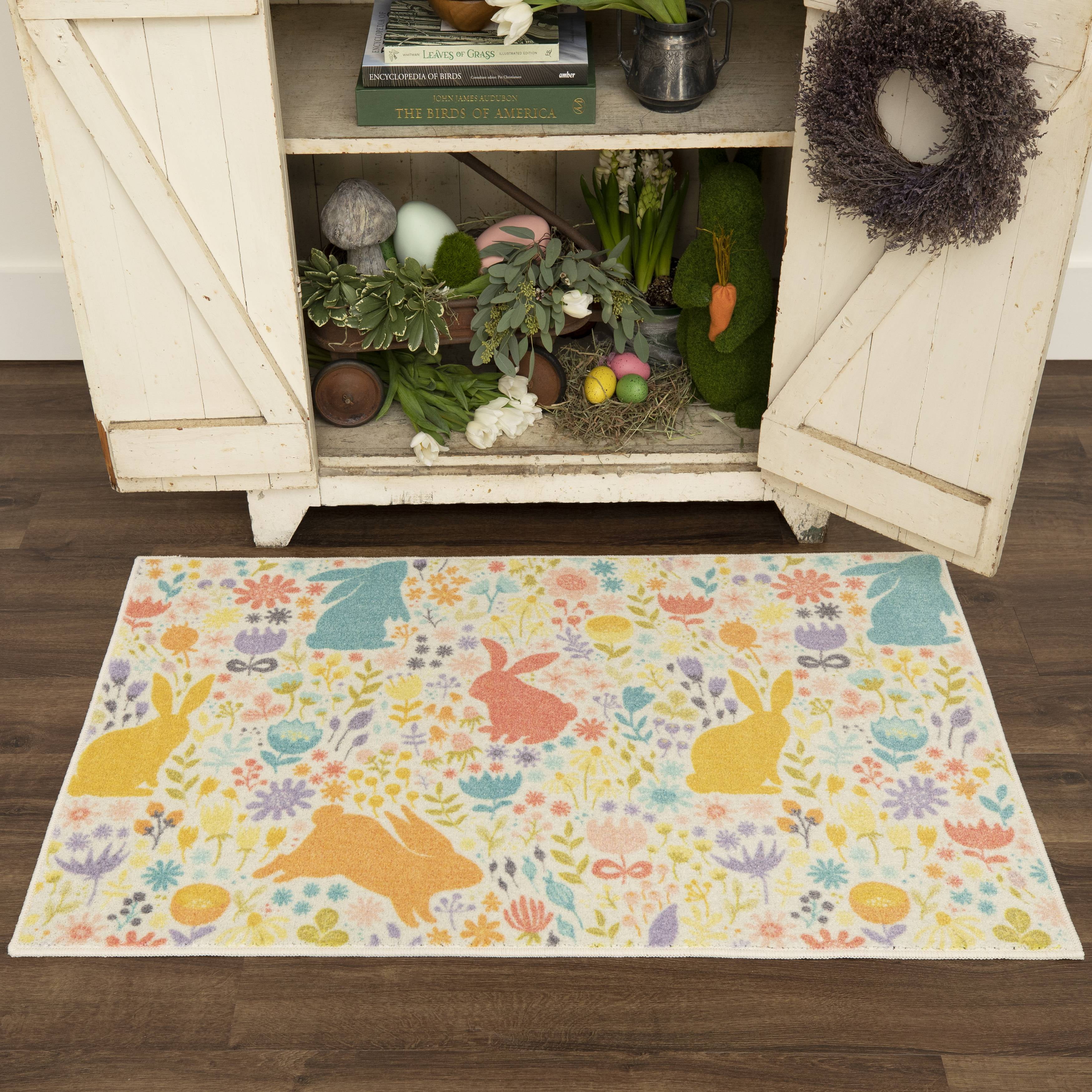Mohawk Home Prismatic Easter Silhouette Rug, Multi, 2' 6" x 4' 2 ...