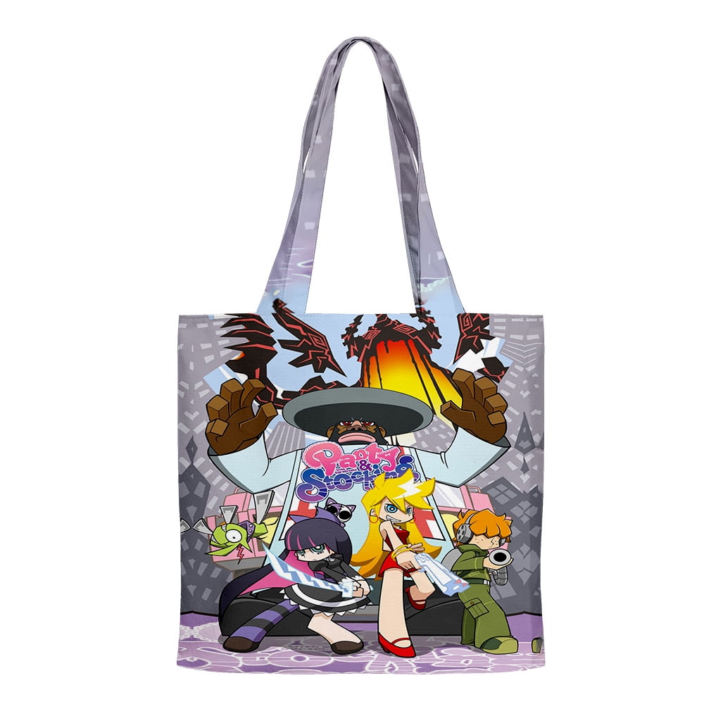 Bingtiesha New Panty And Stocking 3d Print Fashion Casual School Bags Cosplay Backpack Kawaii
