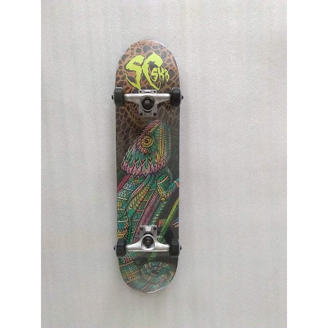 SCSK8 Lizard King Cruiser Skateboard 32" Multi-Color Adult with 52mm ...