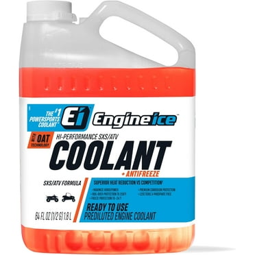 Engine Ice Hi-Performance SXS/ATV Coolant & Antifreeze (0.5 gal x2 ...
