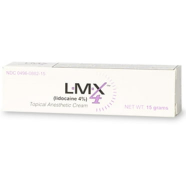 L.M.X.4 4% Lidocaine Topical Anesthetic Cream, 0.54 Oz. - Walmart.com
