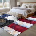 5'x8' Area Rugs, Eagle Indoor Outdoor Area Rug for Living Room Bedroom ...