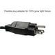 BloomGrow 220V / 240V to 110V / 120V Plug Adapter Electrical Converter ...