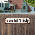2D Flat, 1pc Vintage Aluminum Wall Sign with Text - Rustic Farmhouse ...