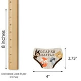 Big Dot of Happiness Woodland Creatures - Baby Shower Diaper Raffle ...